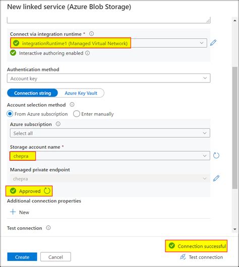Creating Linked Service In Azure Data Factory To Connect Azure Storage Account Microsoft Qanda