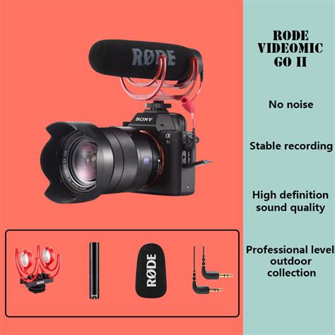 Rode Videomic Go Ii Dslr Camera Microphone For Mobile Live Streaming