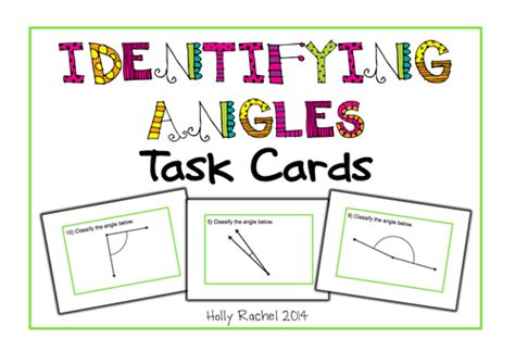Identifying Acute Right And Obtuse Angles Teaching Resources
