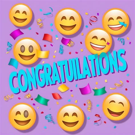 7 000 Congratulations Emoji Pictures