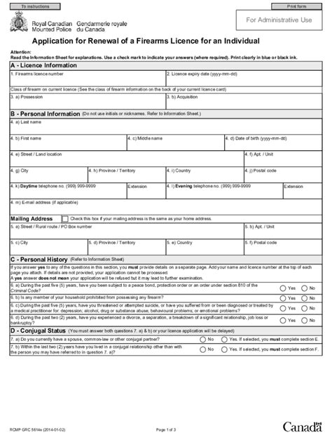 Rcmp Form 5614 Fill Out And Sign Online Dochub