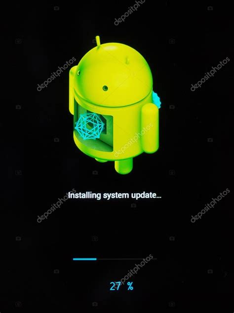 Android Installing System Update Stock Editorial Photo © Route66
