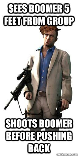 Sees Boomer 5 Feet From Group Shoots Boomer Before Pushing Back