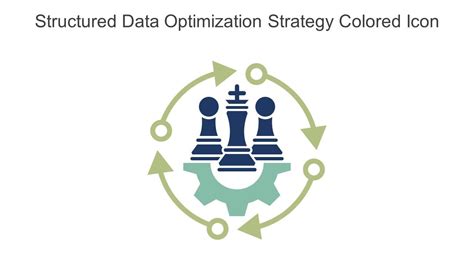 Structured Data Optimization Strategy Colored Icon In Powerpoint Pptx Png And Editable Eps