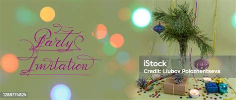 메리 크리스마스와 새해 복 많은 새해 카드 배너 플랫 레이 새해 파티에 전단지 초대 12월 31일에 대한 스톡 사진 및 기타 이미지 12월 31일 1월 겨울 Istock