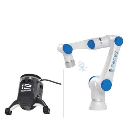 Cngbs G10 6 Eksenli İşbirliği Robotu Konei 2 Parmak Yakalayıcı Ile Toplama Cobot Robotu
