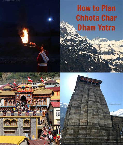 Chota Char Dham Yatra Complete Travel Plan Masalachilli