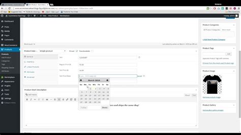 How To Add Products To Your Wordpress Website With Woocommerce Youtube