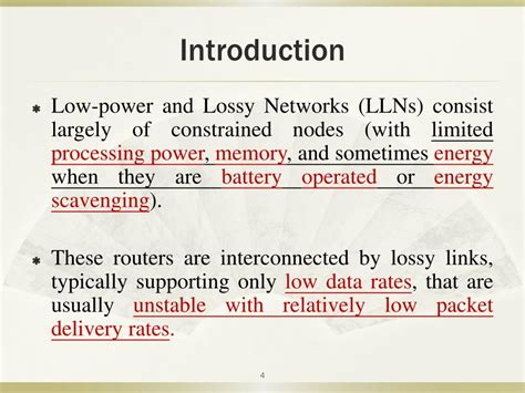 Ppt Ipv6 Routing Protocol For Low Power And Lossy Networks Powerpoint