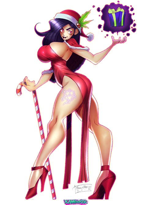 Commission Work Christmas Nora By Xamrock Hentai Foundry