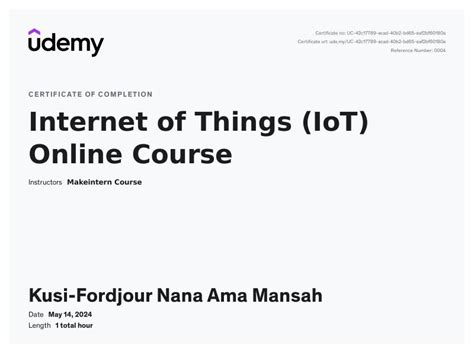 Nana Ama Mansah Kusi Fordjour On Linkedin Iot Continuouslearning Techinnovation Udemy