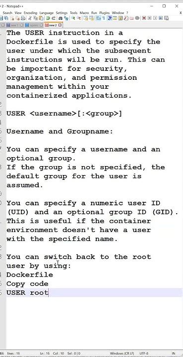 Dockerfile User Instruction Explained Best Practices And Examples