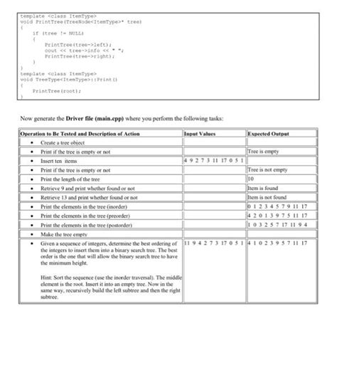 solved binarysearchtree h tifndef binarysfrrchtree h