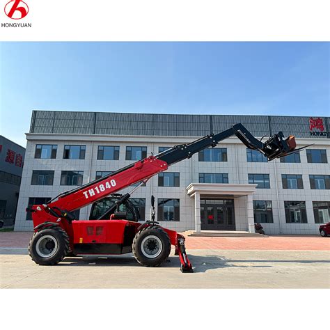 Diesel Engine Th1840 Telescopic Handler Truck With Tracks Telescopic