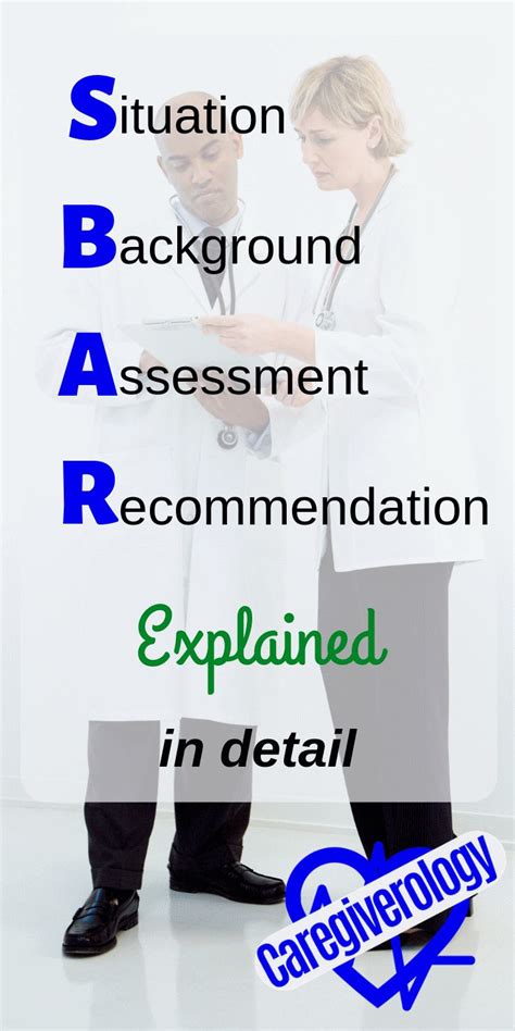 Sbar Explained In Detail Caregiverology Caregiver Resources