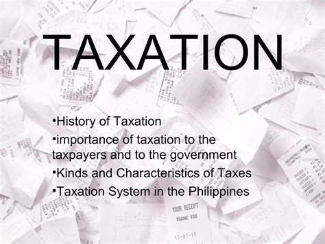 Taxation Ppt