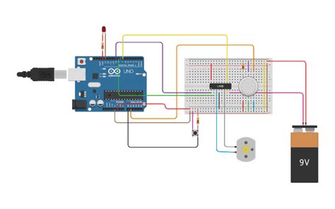 Circuit Design Latihan 5 Bagian 3 Tinkercad