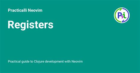 Registers Practicalli Neovim