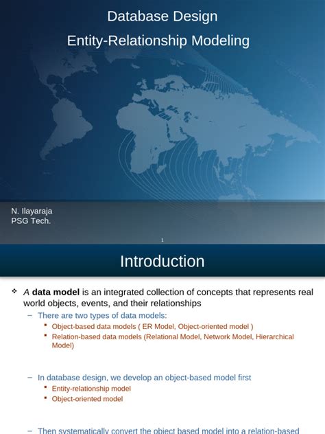 Ni Dbms Er Model 2024 Pdf Data Model Conceptual Model