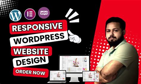 Design A Responsive Wordpress Website With Elementor Pro By Developerneil Fiverr