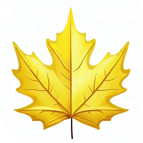 Yellow Maple Leaf Clipart Png Clipartworld