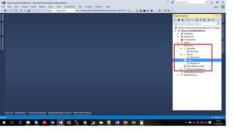 Resources In Xamarinandroid