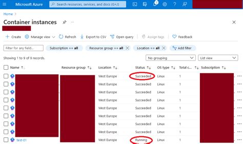 How Can I Get Azure Container State From Command Line Stack Overflow