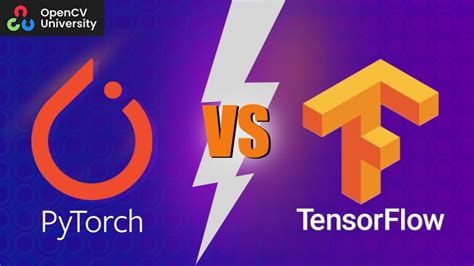 How Pytorch And Tensorflow Fit Your Project Opencv University Posted