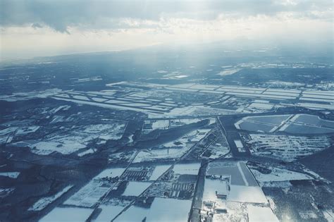 上空から見た北海道の景色 5212稲垣純也note