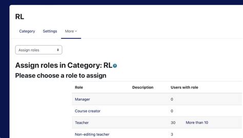 How To Assign Roles In Moodle Category And Sub Category Xelium