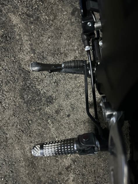 오토바이 기어변속 레버 봐주세요 지식in