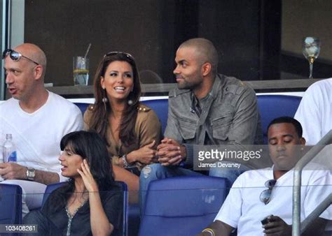 Robert Verdi Eva Longoria Parker And Tony Parker Attend The Los