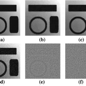 First Column The Original Noise Free Image And The Noisy Image Second Download Scientific