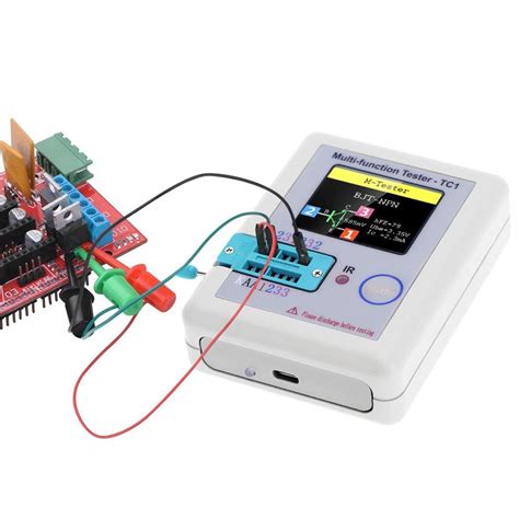 Colorful Display Transistor Tester Multi Functional TFT Backlight Didoe Triode Capacitance