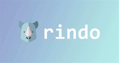 Github Rindojs Rindo A Toolchain For Building Scalable Enterprise Ready Component Systems On