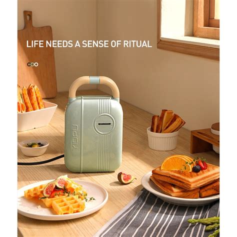 เครื่องทำแซนวิช Sandwich Maker เครื่องทำแซนวิส เครื่องทำแซนวิสอเนกประสงค์ วาฟเฟิล เครื่องอบวา