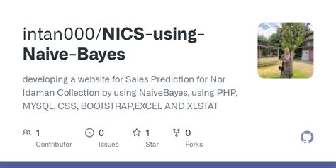 GitHub Intan NICS Using Naive Bayes Developing A Website For Sales Prediction For Nor