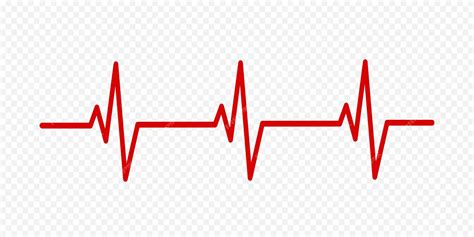 Premium Vector Red Heartbeat Line Vector Icon Heart Rhythm Sign Pulse Icon Vector Illustration
