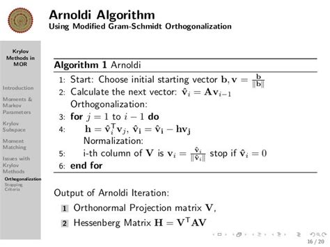 Krylov Subspace Methods In Model Order Reduction