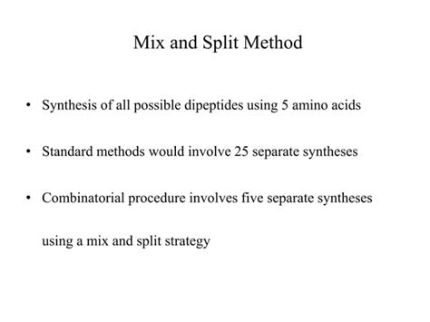 Combinatorial Chemistry And High Throughput Screening Pptx