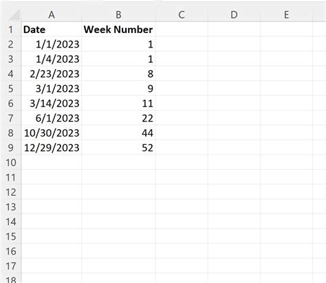Vba How To Convert Date To Week Number