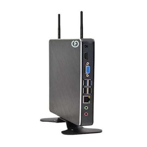China Fanless Quad Core Mini PC Dual NICS WIFI Linux Pfsense Router Firewall Server AES NI