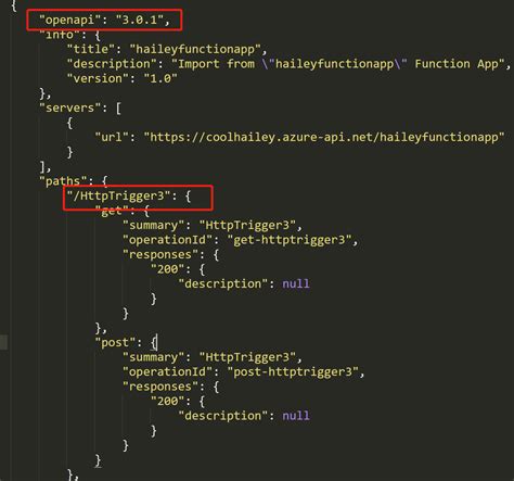 Import Azure Function App To Azure Api Management Programmatically
