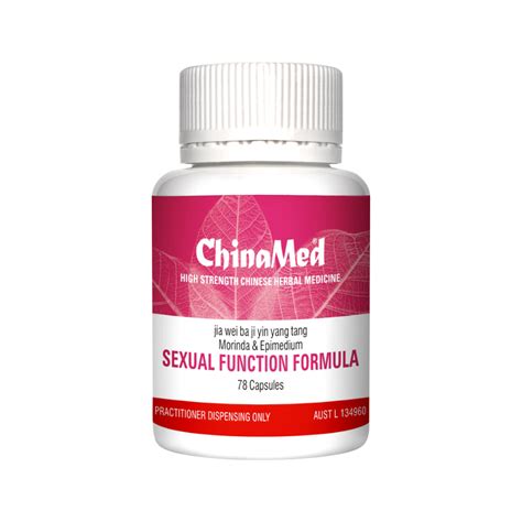 Chinamed Sexual Function Formula 78c — Health Freek