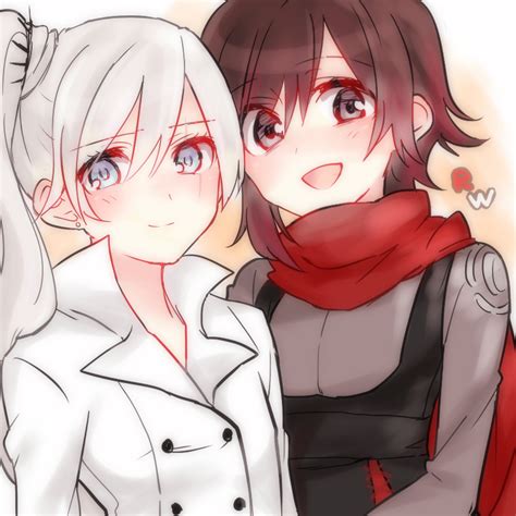Rwby White Rose Weiss And Ruby Rwholesomeyuri