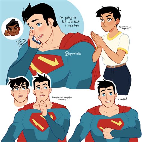 Superman Clark Kent Lois Lane And Jimmy Olsen Dc Comics And More Drawn By Ynartistic