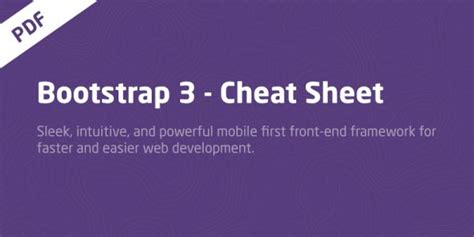 10 Essential Cheat Sheets For Website Development Super Dev Resources