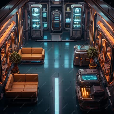 Premium Ai Image Futuristic Innovation The Quantum Vault