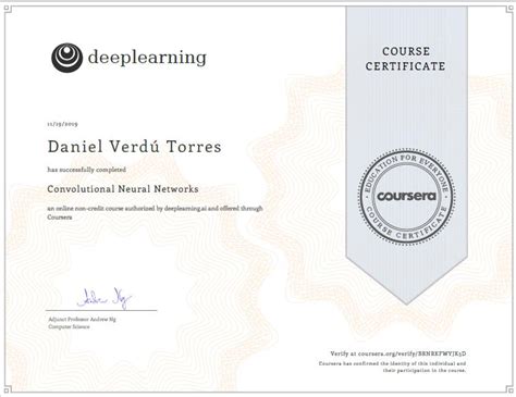 daniel verdu torres on linkedin deeplearning convolutionalneuralnetworks