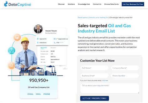 How To Find Oil And Gas Industry Email List For Free
